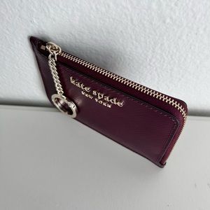 kate spade | Accessories | Kate Spade Card Case Darcy Medium Long Zip ...
